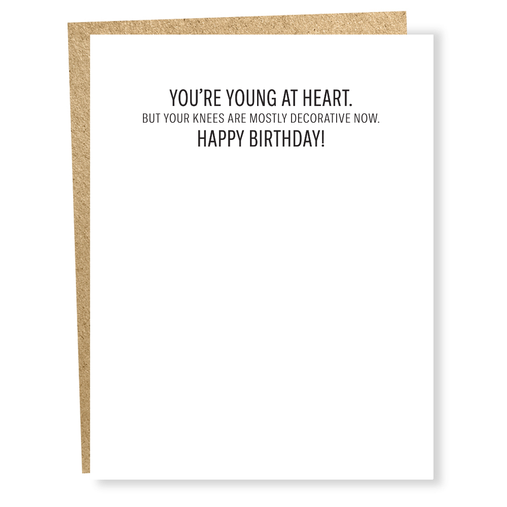 knees card – Sapling Press