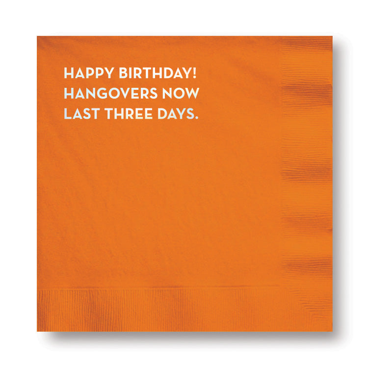 Hangovers napkins – Sapling Press