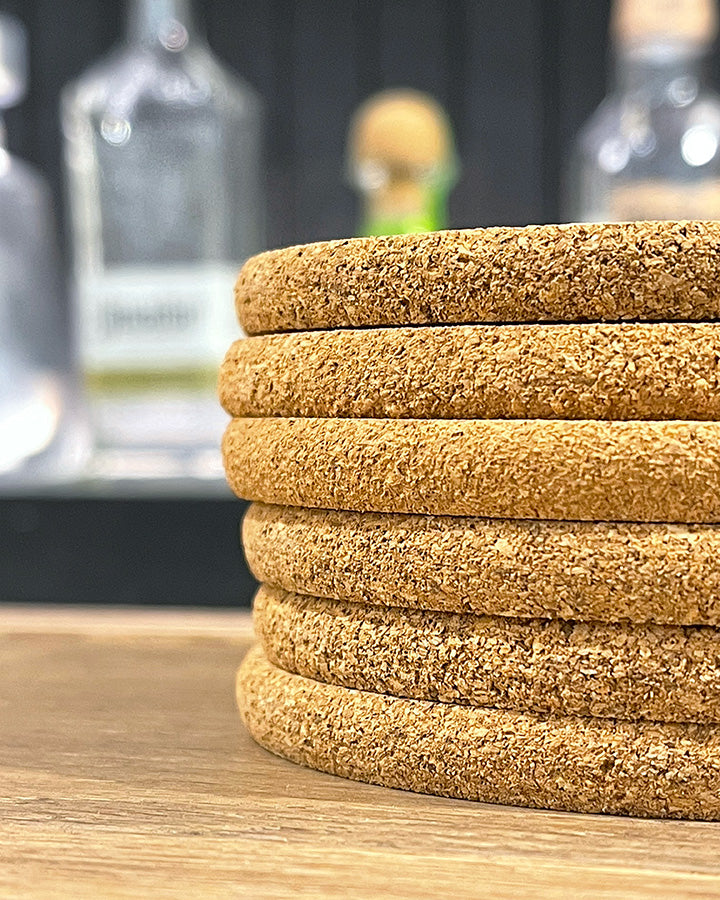 Damage Control Cork Coaster SIX-PACK – Sapling Press