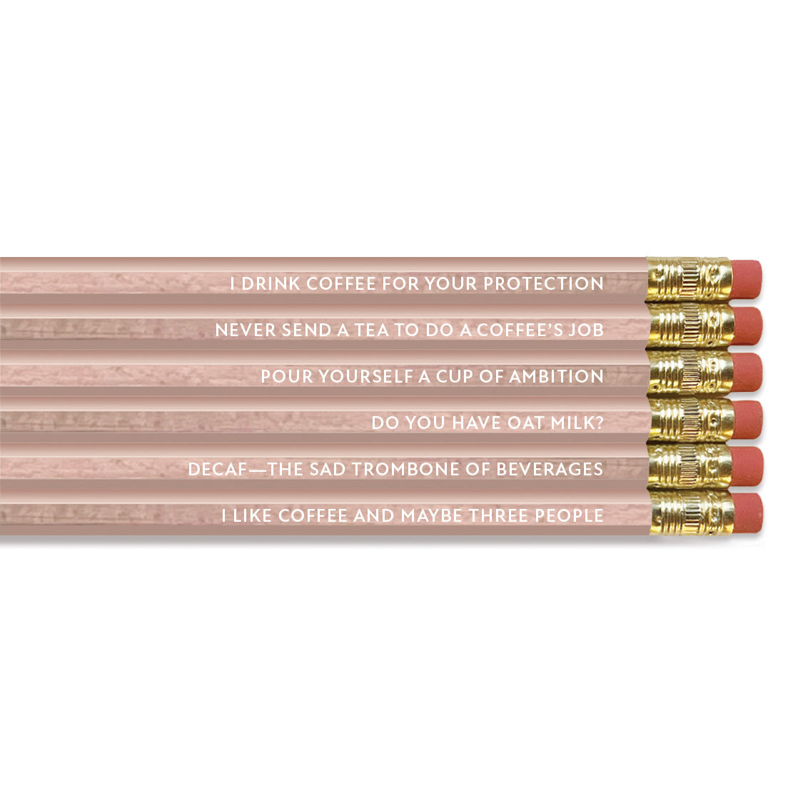 Coffee Talk Pencil Set – Sapling Press
