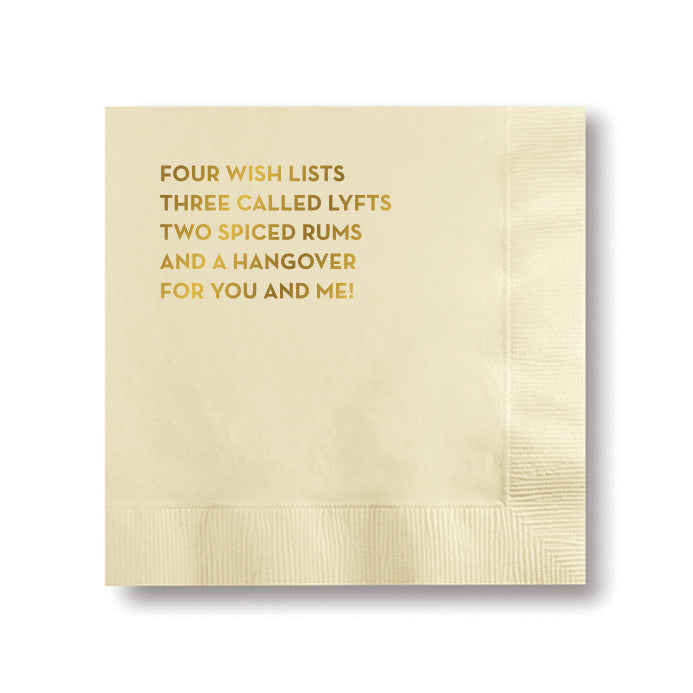 12 days napkins – Sapling Press
