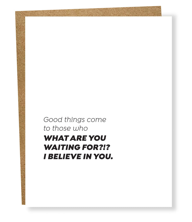 believe in you card – Sapling Press